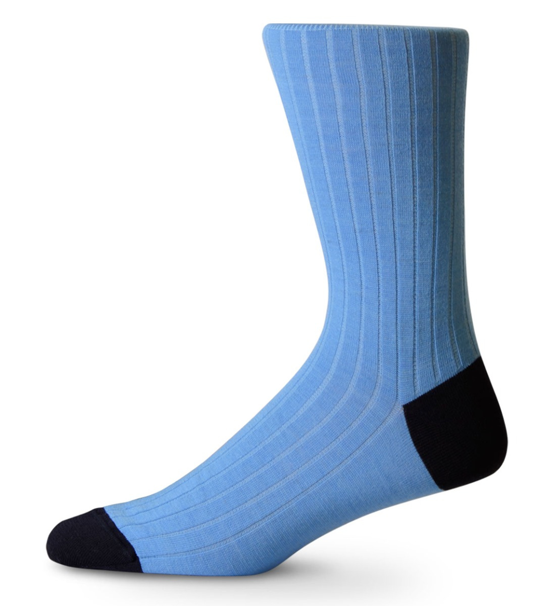 Italian Merino Wool Socks Blue & Navy - Dalvey