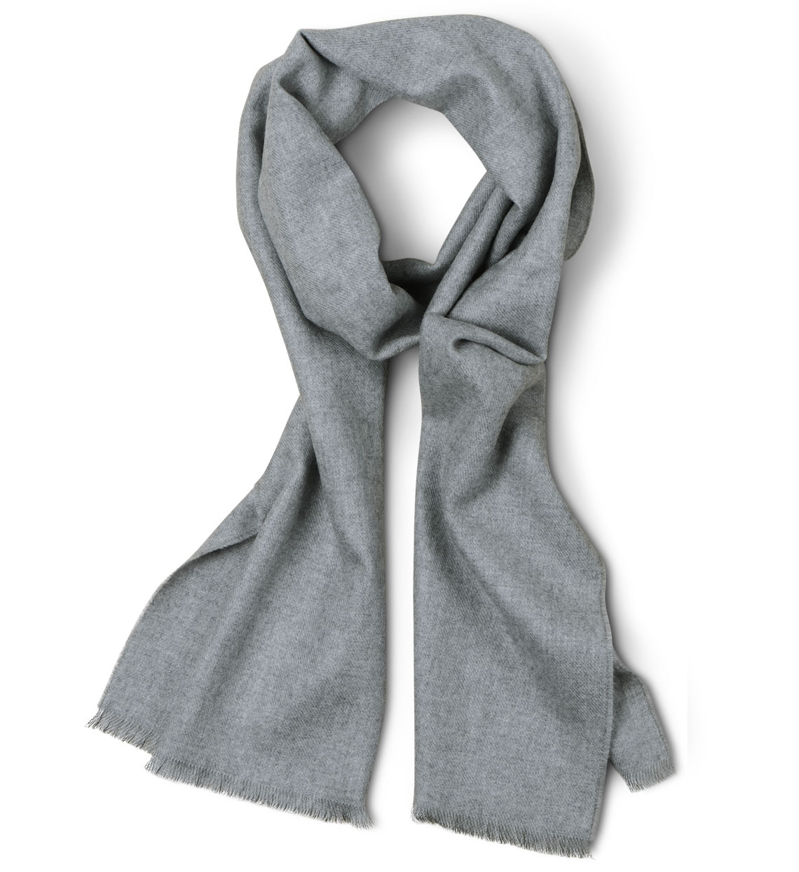 Scarf 100% Fine Merino - Grey - Dalvey