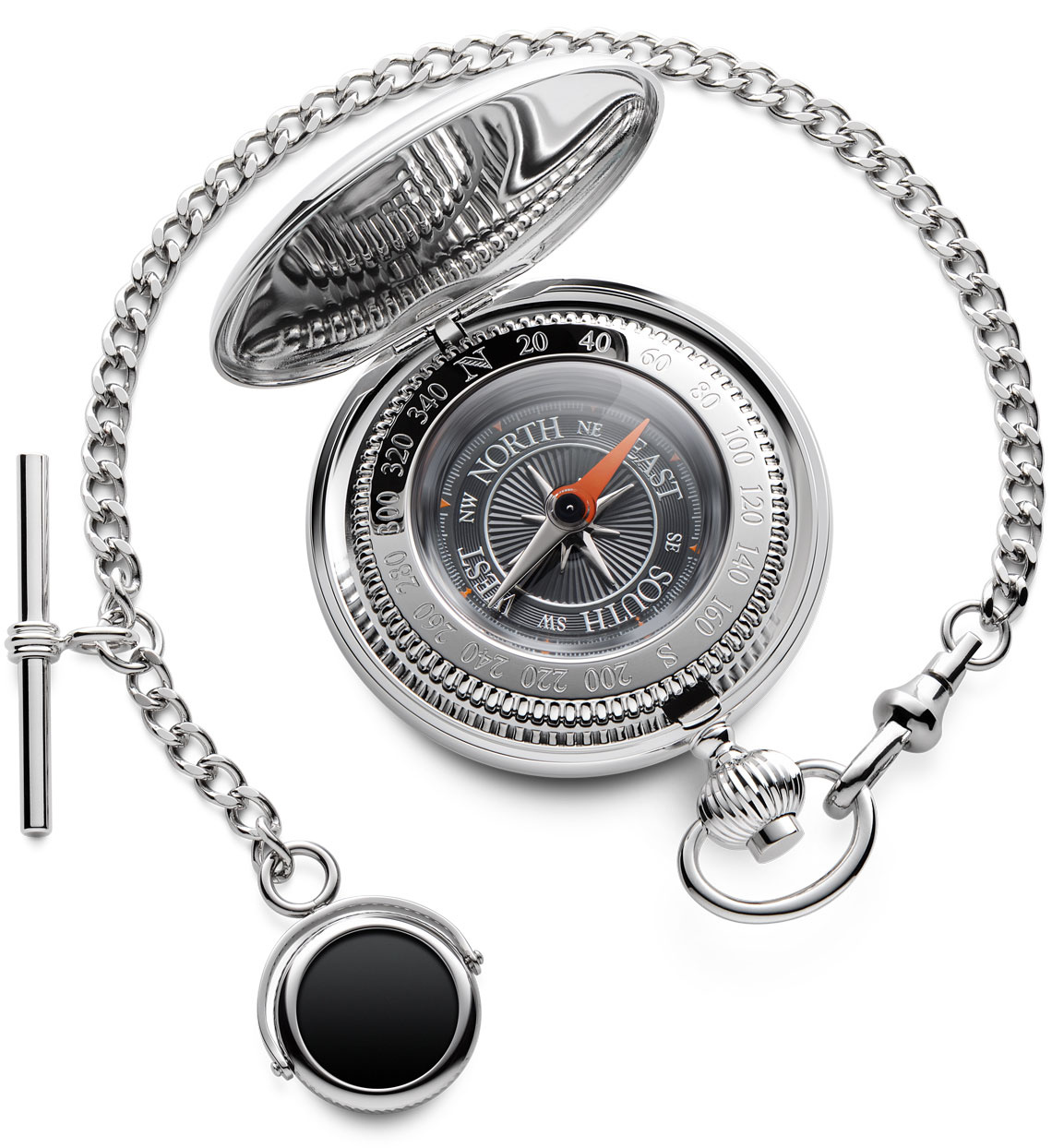 Presentation Pocket Compass FH Black & Albert - Dalvey