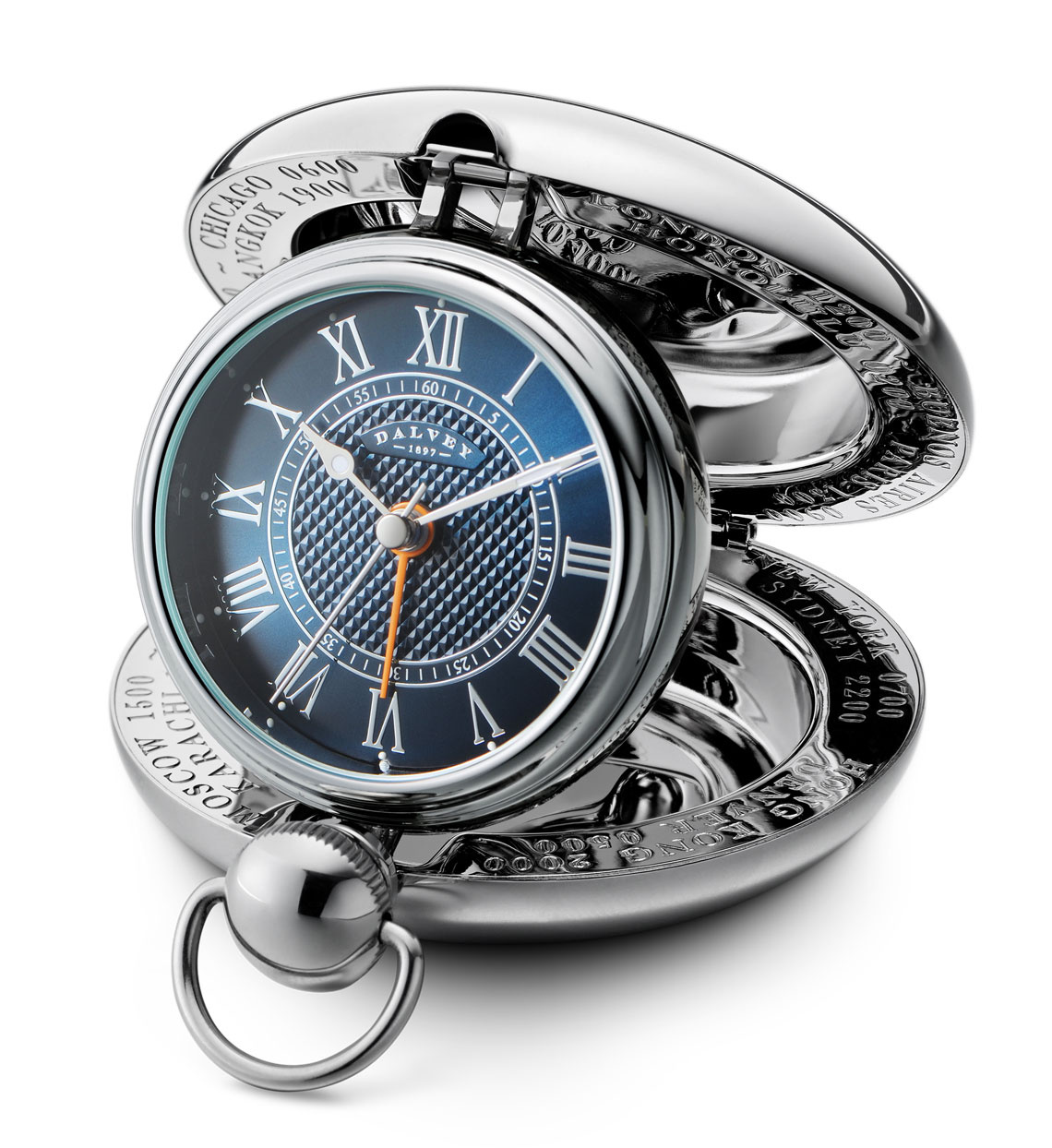 Voyager Clock Navy - Dalvey